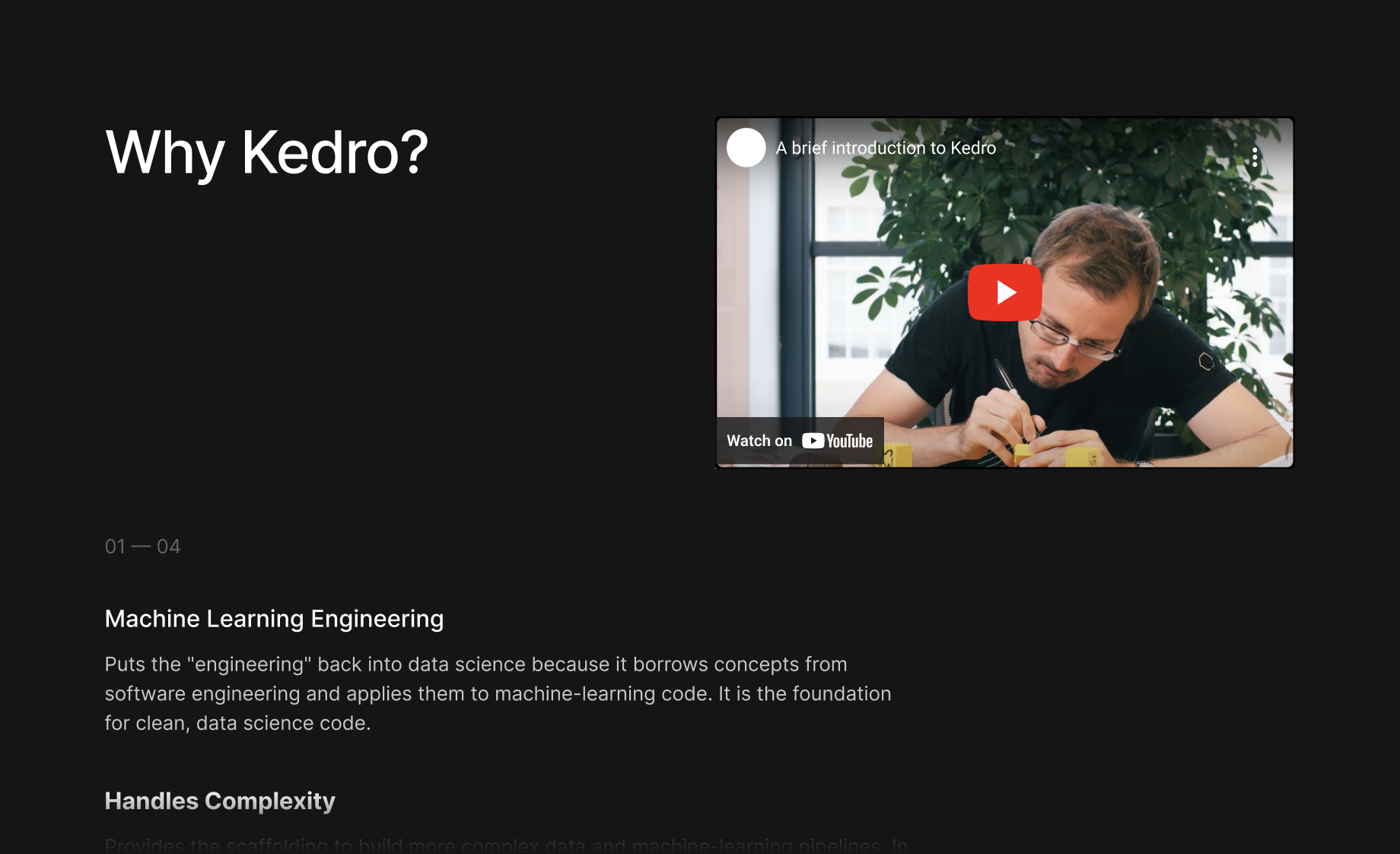 Update Why Kedro module · Issue #134 · kedro-org/kedro-website · GitHub