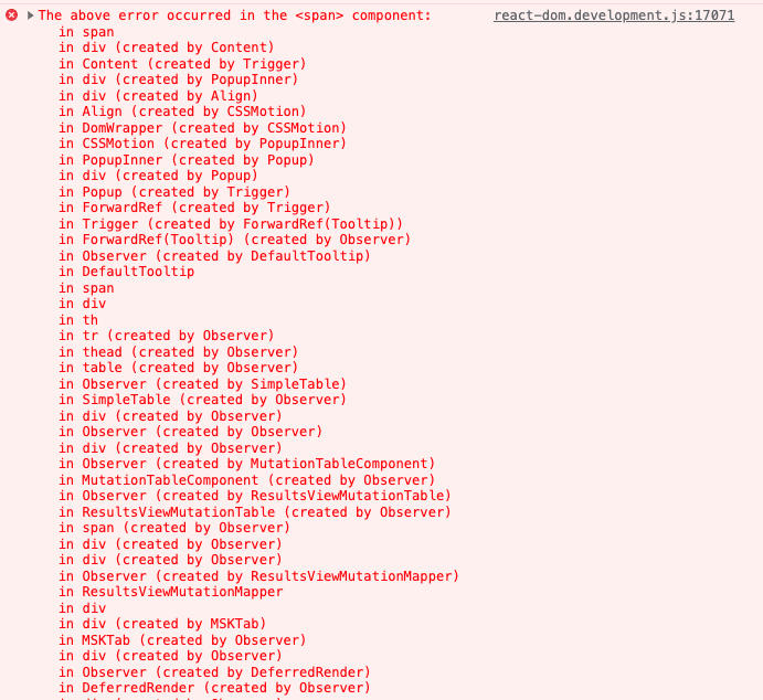 Error when hovering over mutation mapper columns header · Issue #9247 · cBioPortal/cbioportal ...