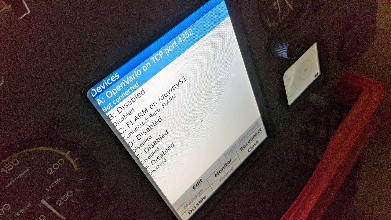 XCSoar occasionally says: OpenVario on TCP port 4352 not connected · Issue #136 · Openvario/meta ...