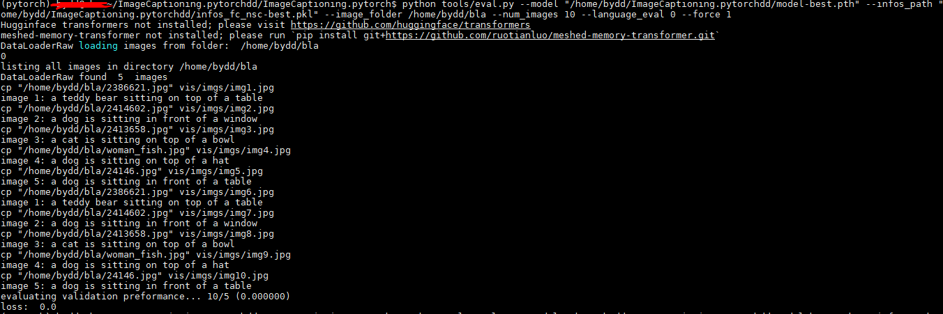 Evaluating the raw image · Issue #131 · ruotianluo/ImageCaptioning.pytorch · GitHub