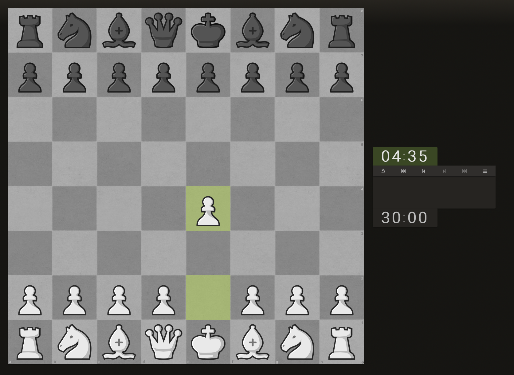 Mini-game: clock not starting in Swiss after one move · Issue #14003 ...