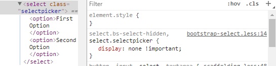 Select Element Not Displaying In Angular App · Issue 1796 5231