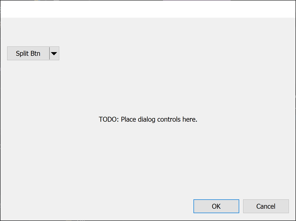 [BUG] Improve Message: "A split button must not support both the Invoke and Toggle patterns ...