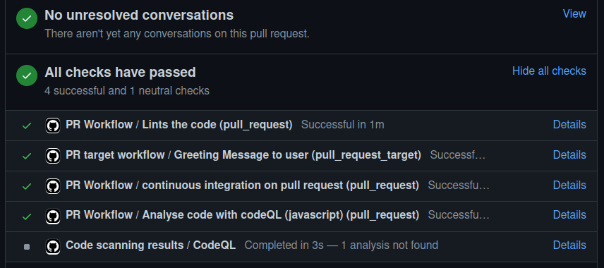 CodeQL GitHub Action Fails on Pull Requests · Issue #210 · PalisadoesFoundation/talawa-admin ...