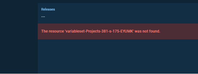 Creating a snapshot in parallel fails · Issue #7032 · OctopusDeploy/Issues · GitHub
