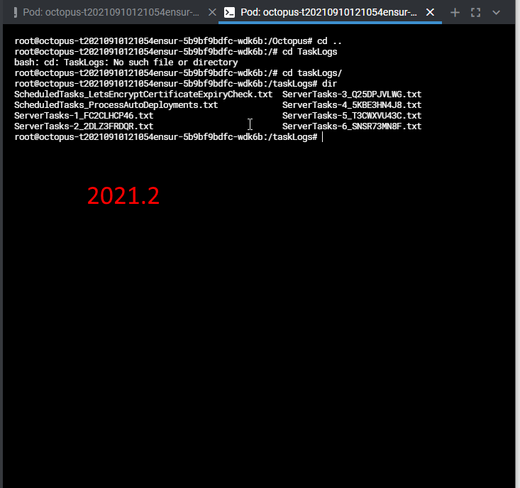 Task log files are no longer lowercase · Issue #7034 · OctopusDeploy/Issues · GitHub