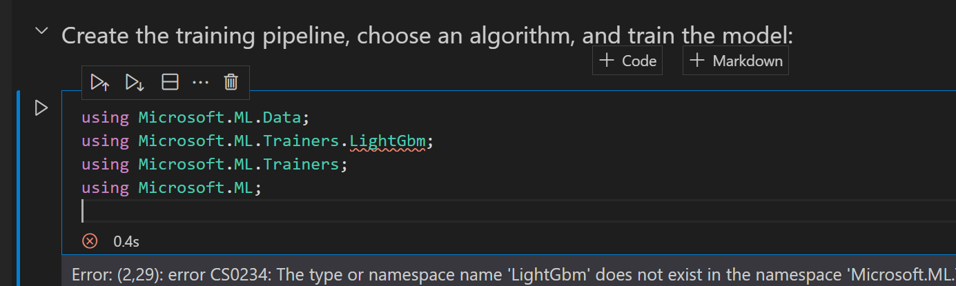 LightGbm nuget is missing when best trainer is lgbm · Issue #1551 · dotnet/machinelearning ...