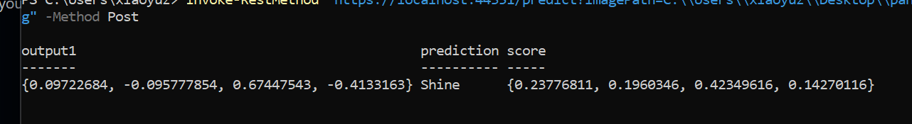 Running Web API fail for Image classification. · Issue #1889 · dotnet/machinelearning ...