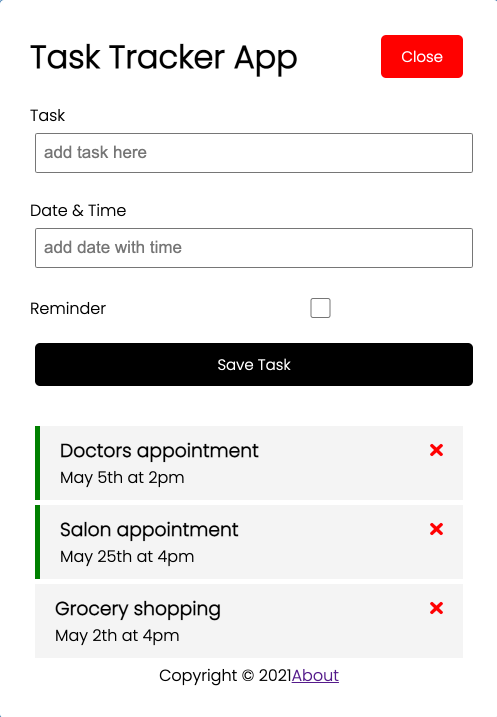 GitHub - nikitamaheshwari/Angular-Taskr-Tracker-App
