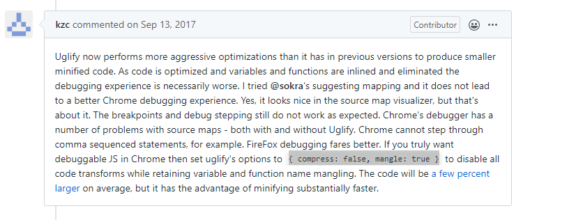 ckeditor4-vue & UGLIFYJS · Issue #22 · ckeditor/ckeditor4-vue · GitHub