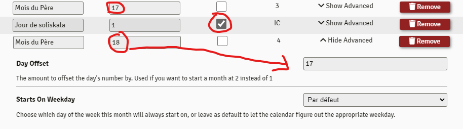 [BUG] Offset not working correctly · Issue #133 · vigoren/foundryvtt-simple-calendar · GitHub