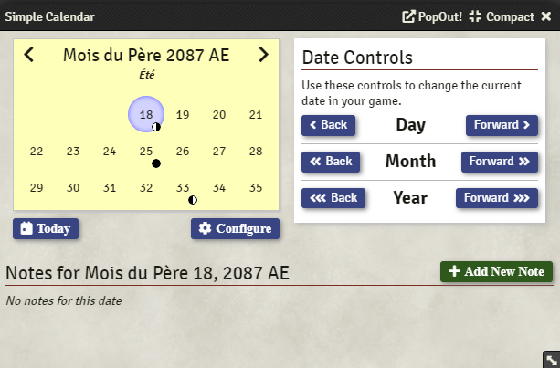 [BUG] Offset in API does not working correctly · Issue #145 · vigoren/foundryvtt-simple-calendar ...