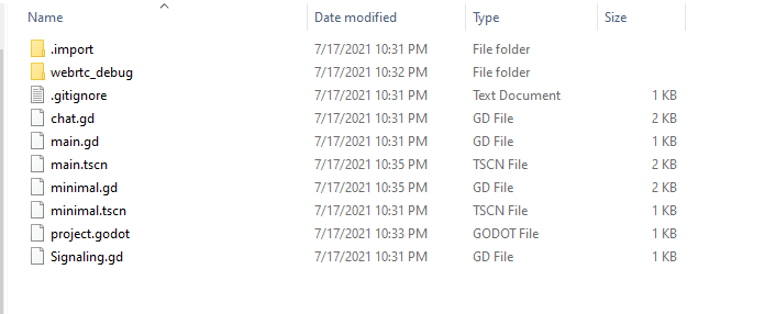 webrtc_native.windows.debug.64.dll error: Error 126 · Issue #41 · godotengine/webrtc-native · GitHub