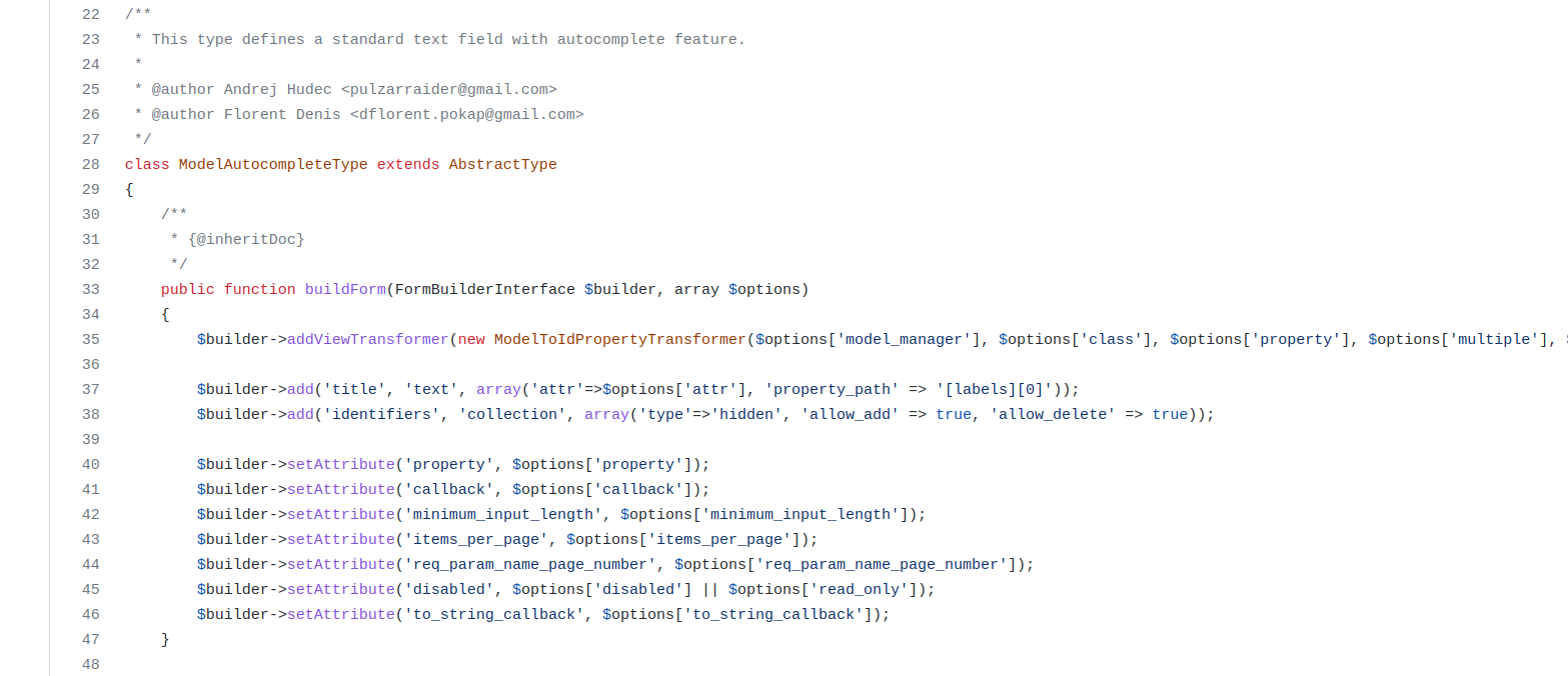 'response_item_callback' doesn't work in the ModelAutocompleteType form type · Issue #8008 ...