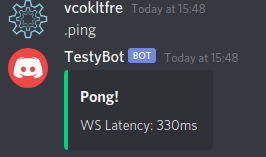 feat: add ping command by vcokltfre · Pull Request #681 · python-discord/sir-lancebot · GitHub