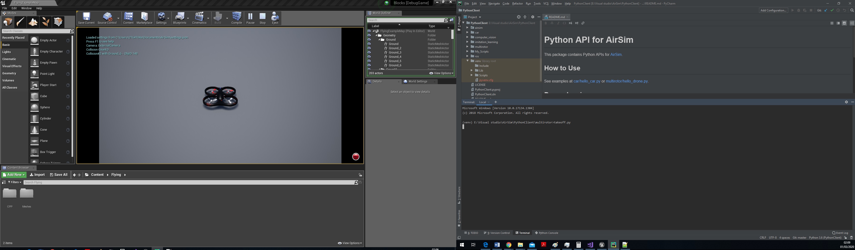 Airsim Suddenly stops responding to Python API · Issue #2437 · microsoft/AirSim · GitHub