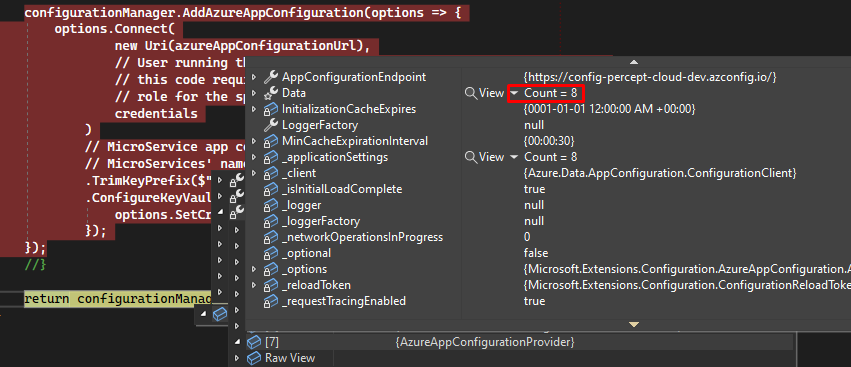 azurerm_app_configuration not returning app configurations / referenced key vault secrets ...