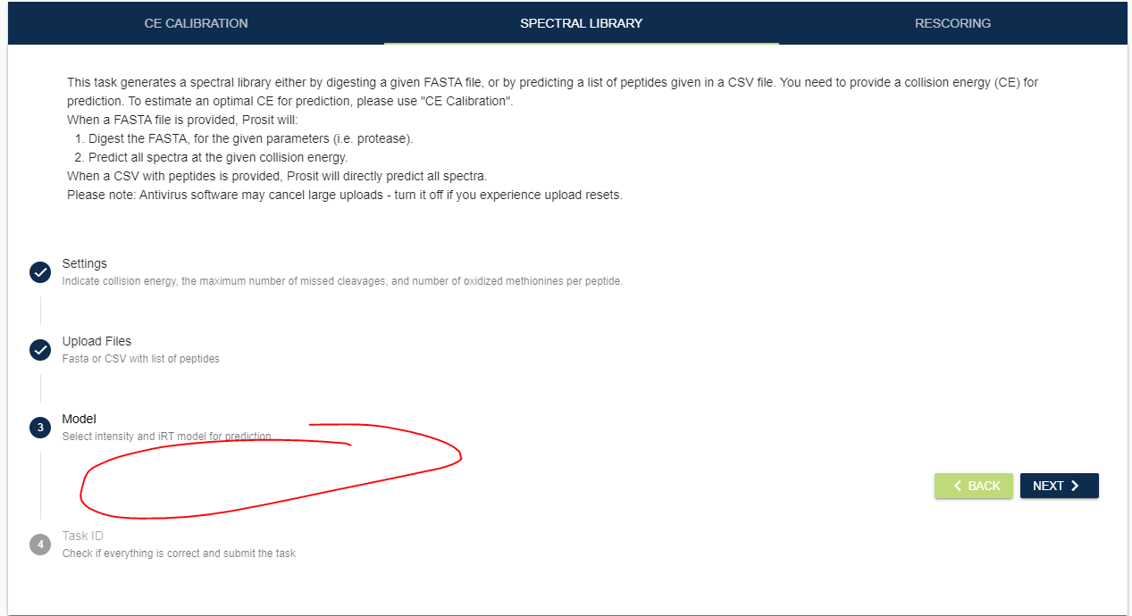 Current Web Version Seems Broken · Issue 68 · Kusterlab Prosit · Github