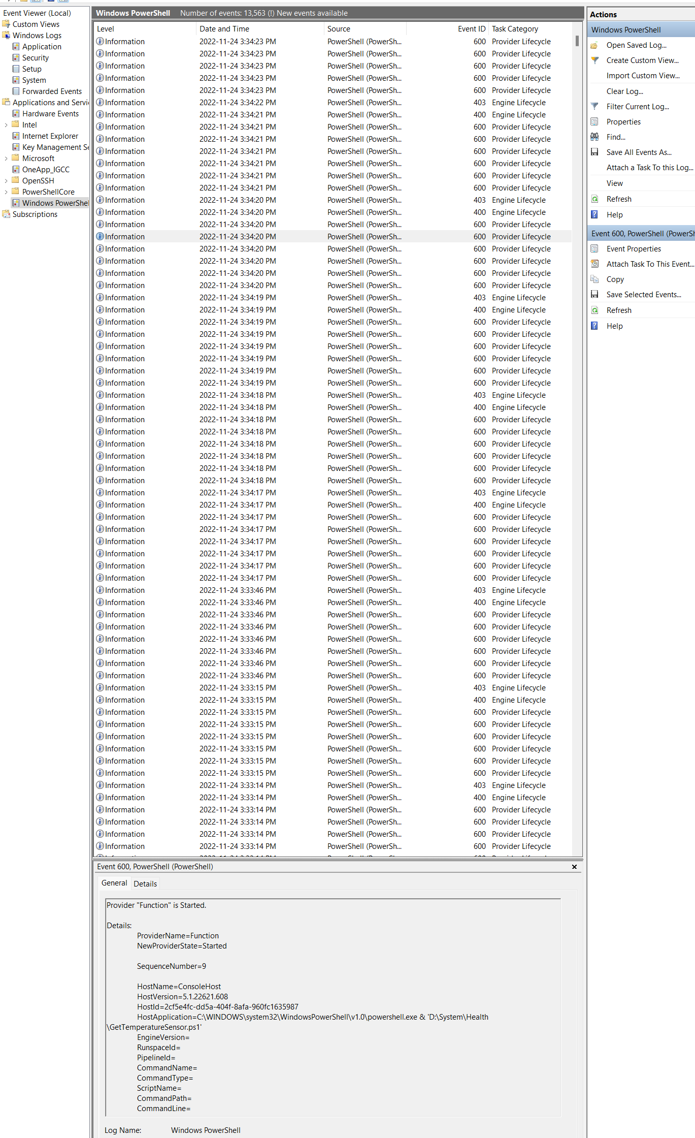 Bug: CPU & Temp rising with powershell sensor (looping calls) · Issue #221 · LAB02-Research/HASS ...