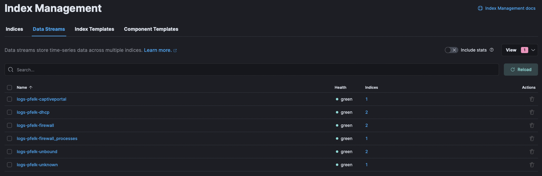 No Indices and no ILM for pfelk on fresh install (pfelk 22.01) · Issue #401 · pfelk/pfelk · GitHub