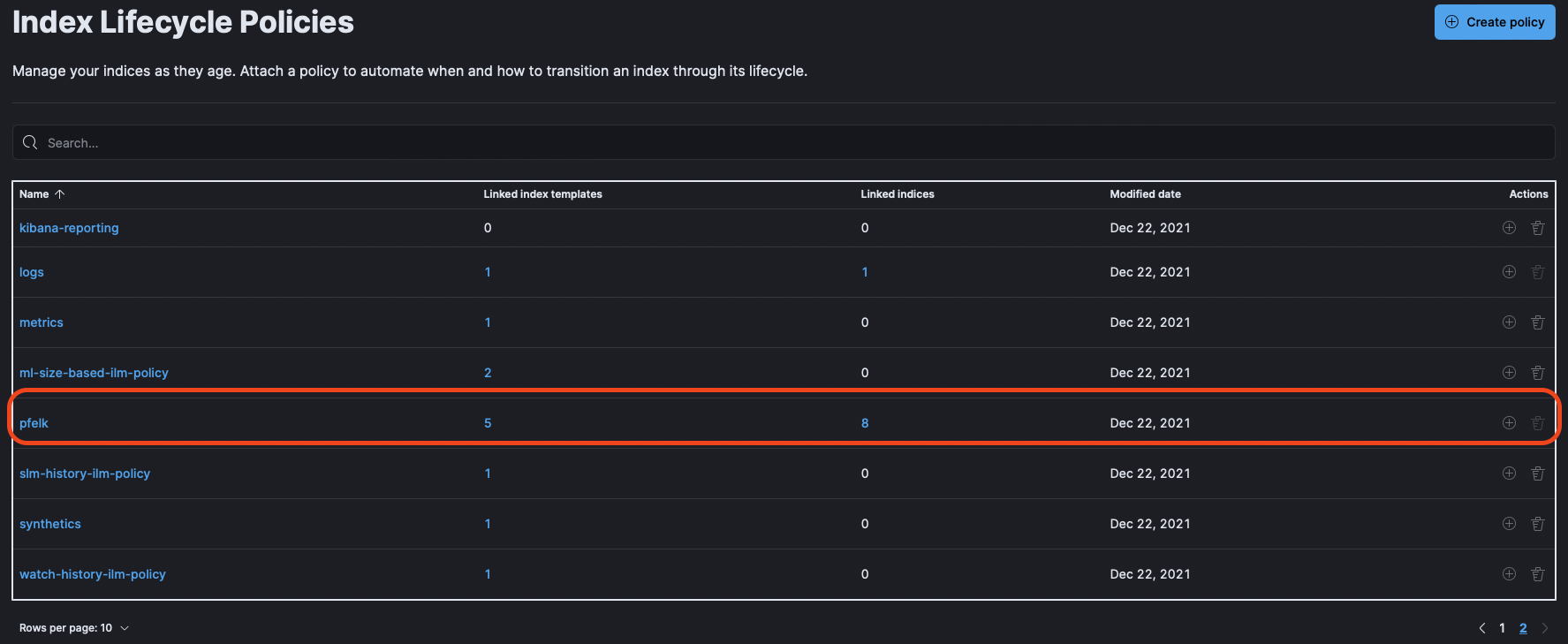 No Indices and no ILM for pfelk on fresh install (pfelk 22.01) · Issue #401 · pfelk/pfelk · GitHub