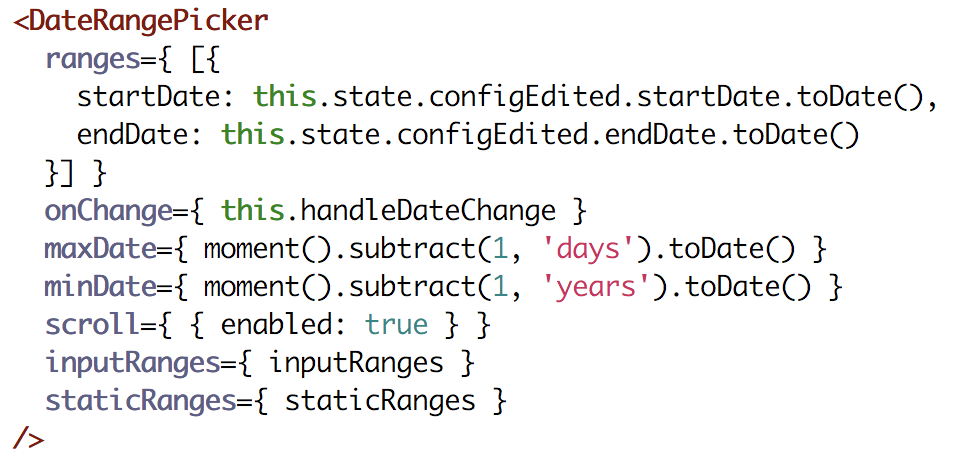 Issues With Month And Year Picker In Scroll Mode · Issue 215 · Hypeserver React Date Range · Github