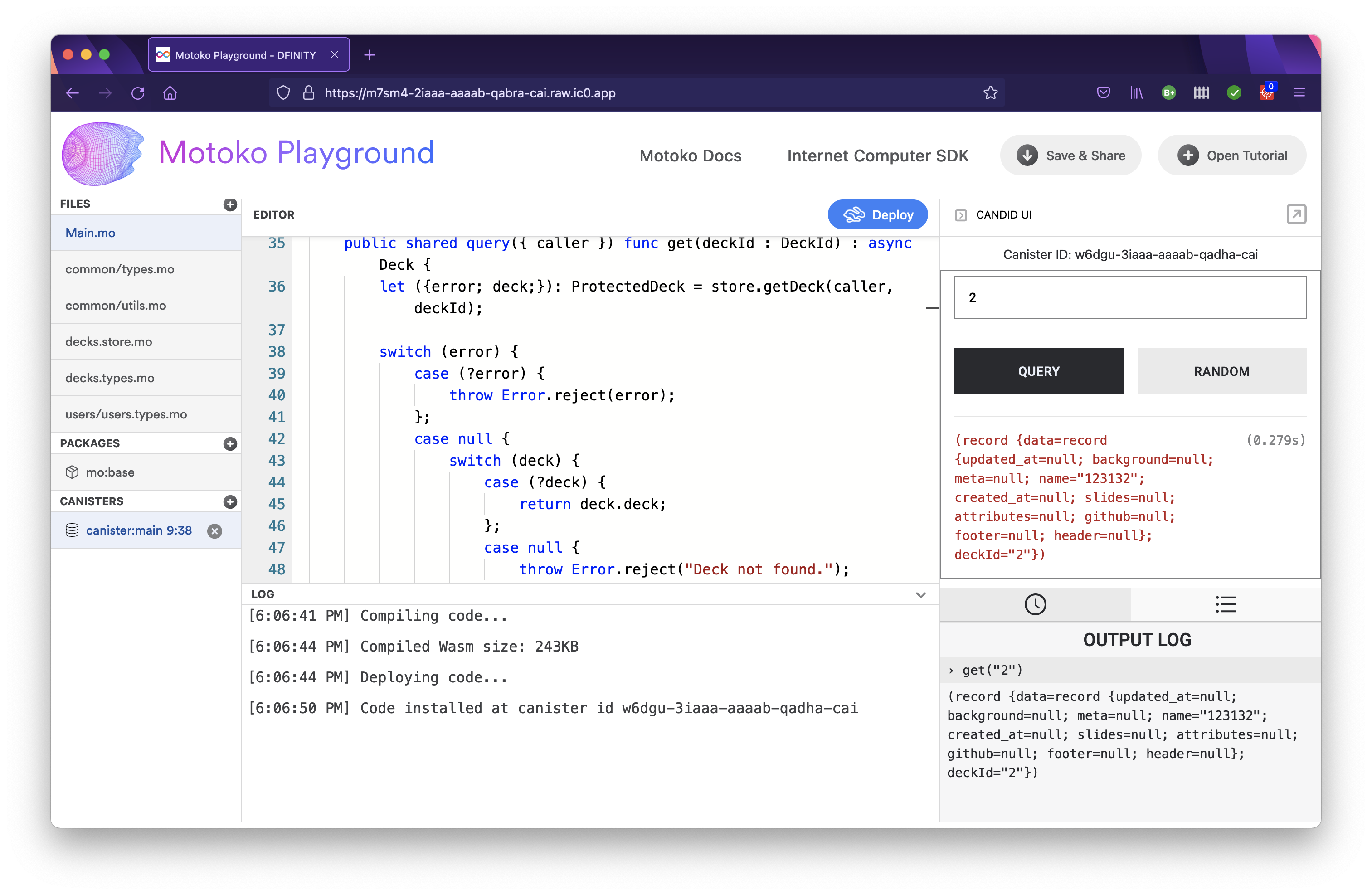 Candid UI error style not updated · Issue #67 · dfinity/motoko ...