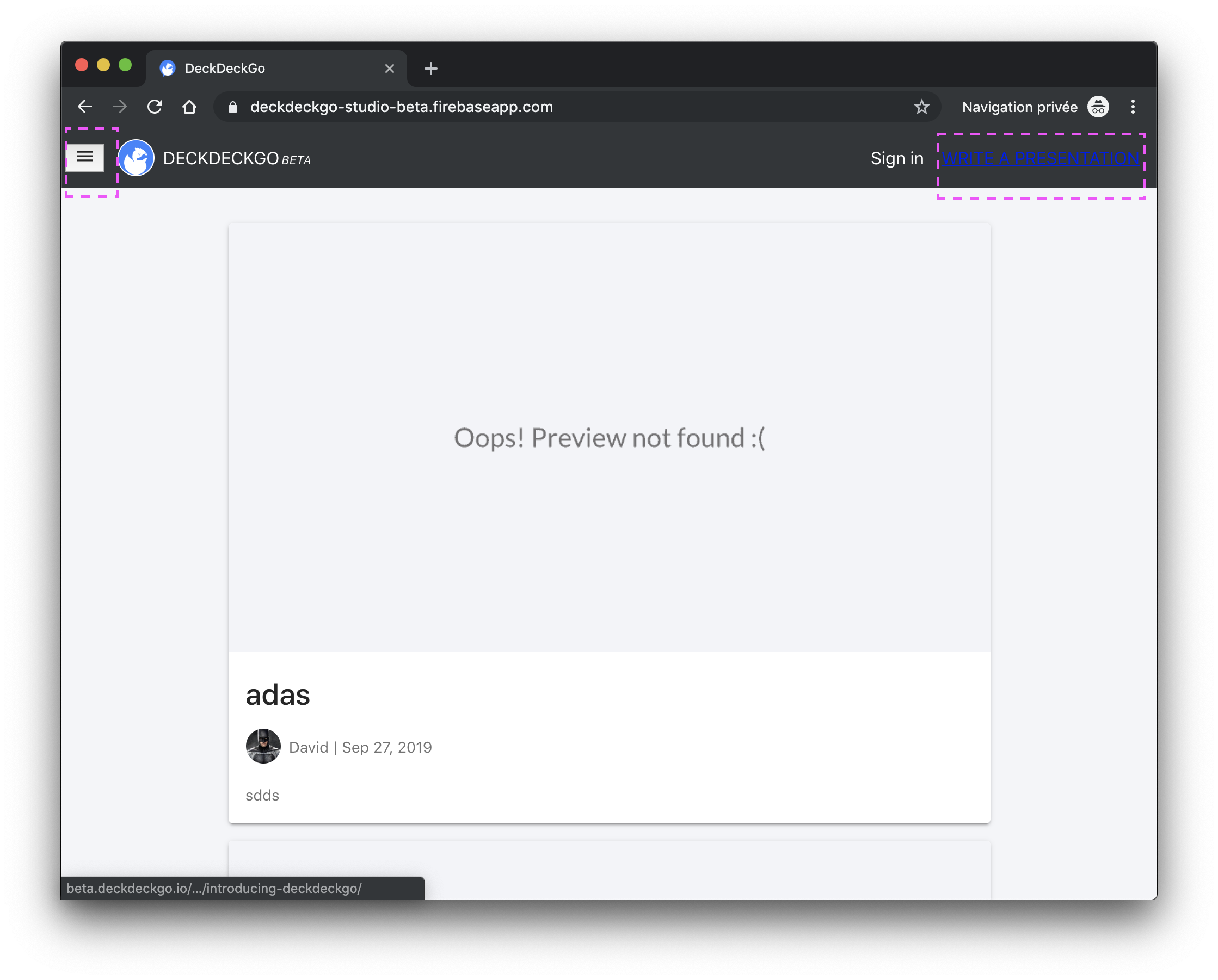 bug: Ionic v4.9.0 hamburger menu icon not displayed with prerendering (regression) · Issue ...