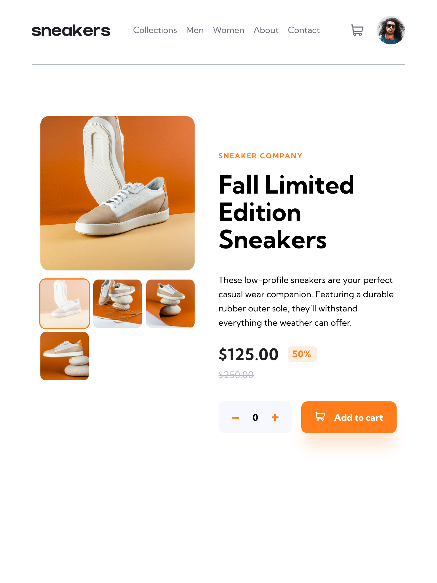 GitHub - rlon23/fem-ecommerce-product-page: Ecommerce site build with ReactJS, Sass, Mobile First.