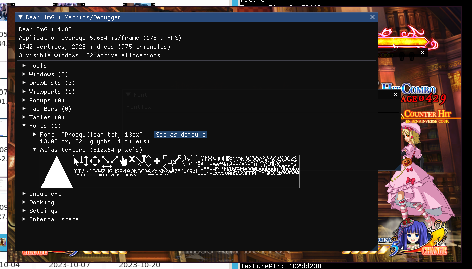 Cannot render any texture (including the Font texture) in my window ... Cannot render any texture (including the Font texture) in my window ...