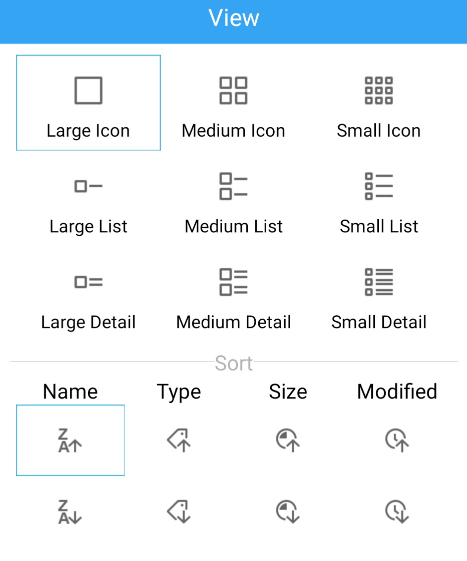 Add grid view · Issue #152 · zhanghai/MaterialFiles · GitHub