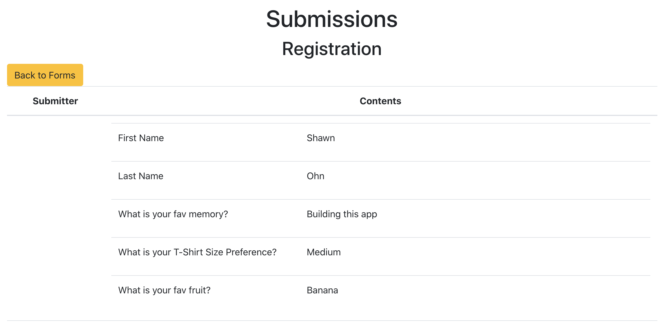GitHub - shawnohn/Project-Tango: A basic version of Google Forms