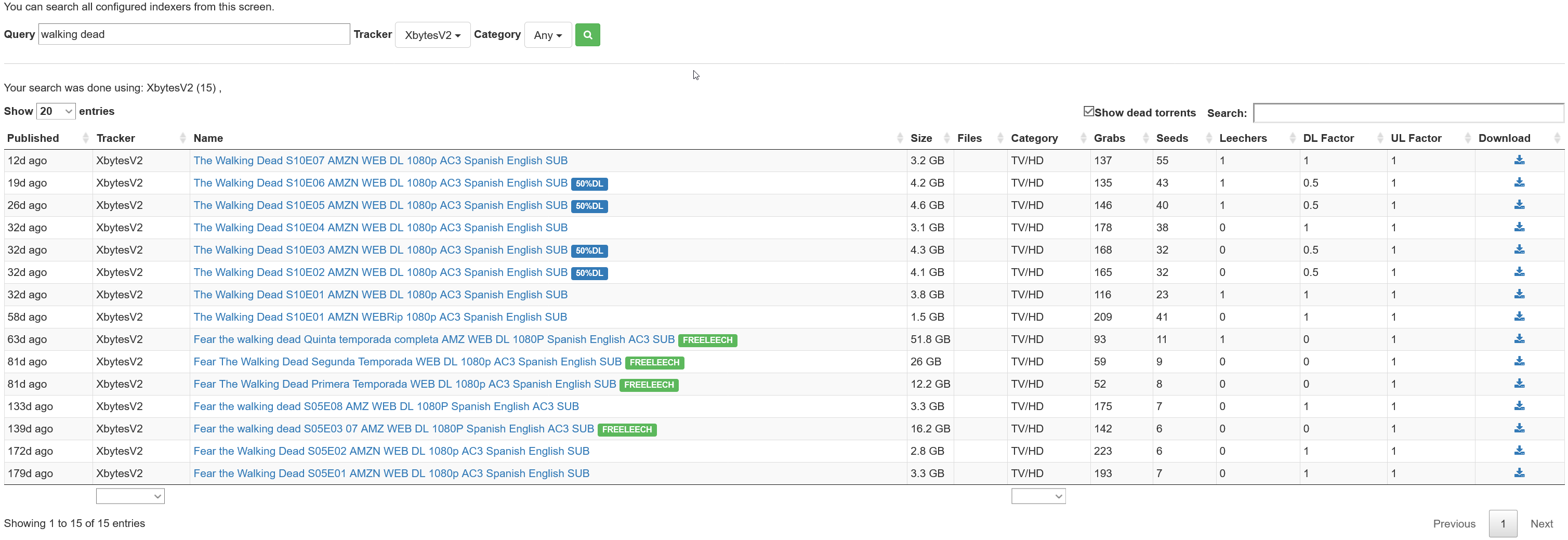 [xbytesv2] Found no results while trying to browse this tracker (Test ...