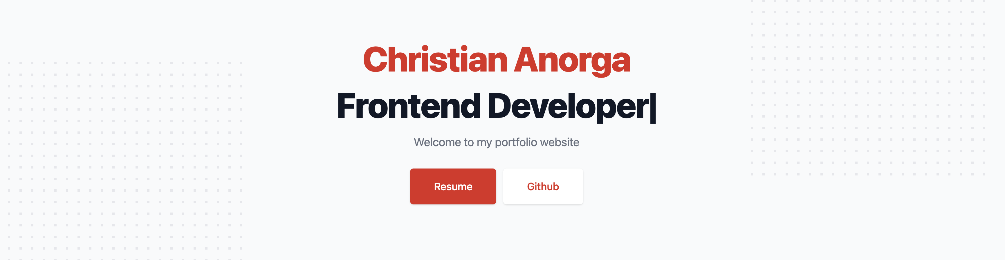 GitHub - anorga/portfolio-website: Portfolio Website by Christian Anorga. Built with React ...