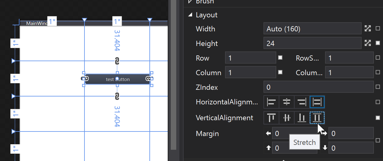 Buttons inside Grid do not stretch vertically · Issue #9 · YoshihiroIto/Biaui · GitHub
