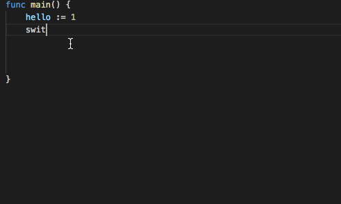 [go] Indentation for "case" lines in "switch" and "select" · Issue ...