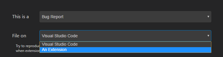 Dropdown in issue reporter has wrong border color · Issue #47012 ...