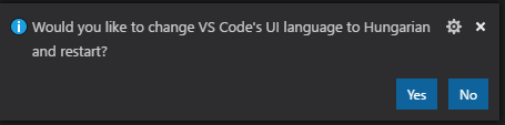 Changing VSCode locale not needed to activate language pack when user ...
