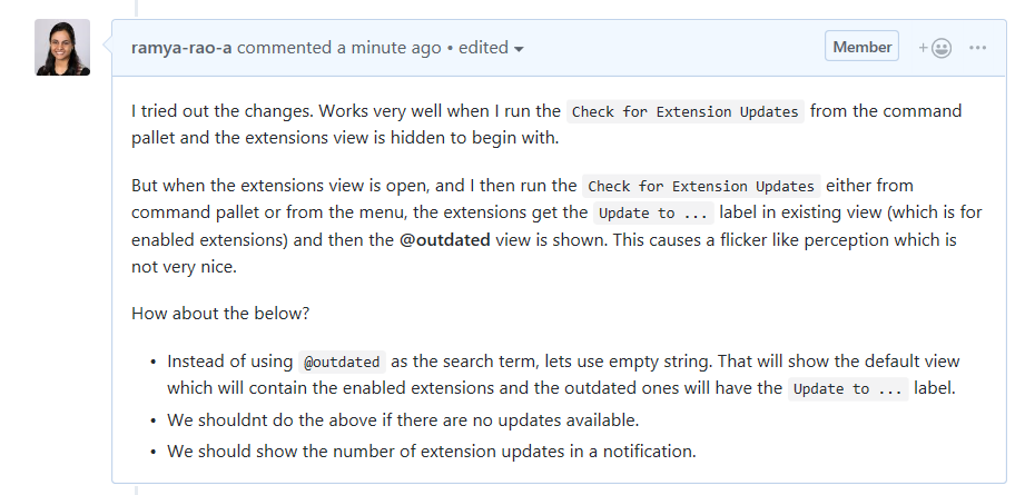 Line breaks not shown like they are in github · Issue #173 · microsoft ...
