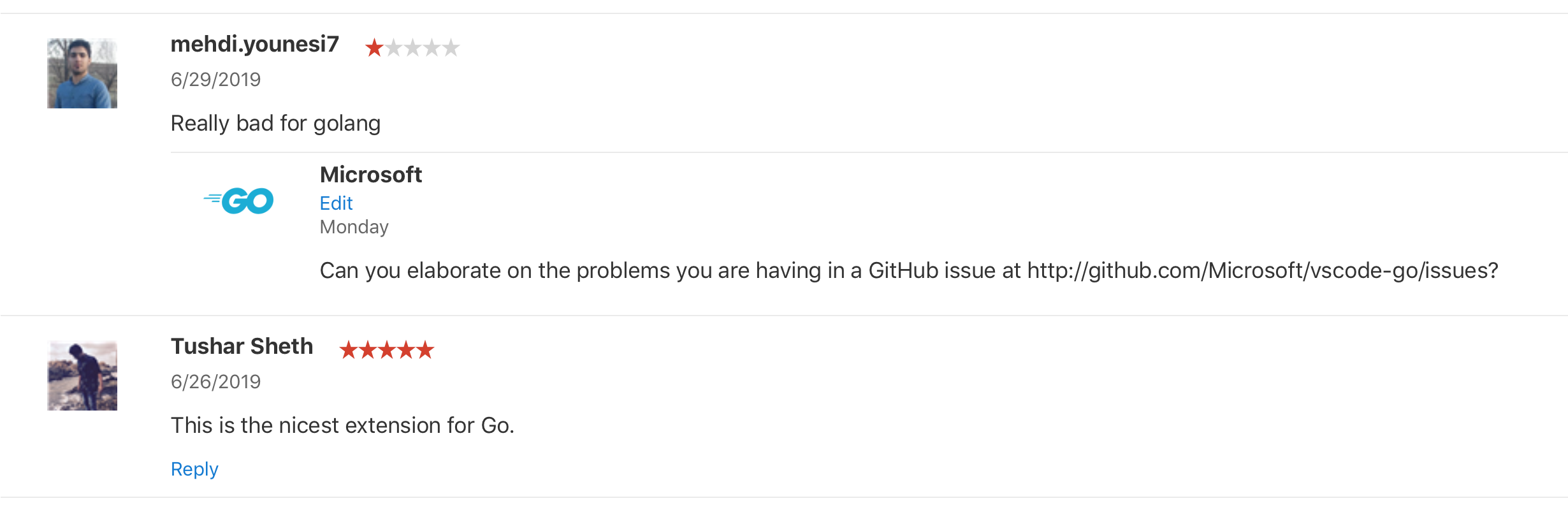 Marketplace: Not able to add a second reply to a feedback thread ...
