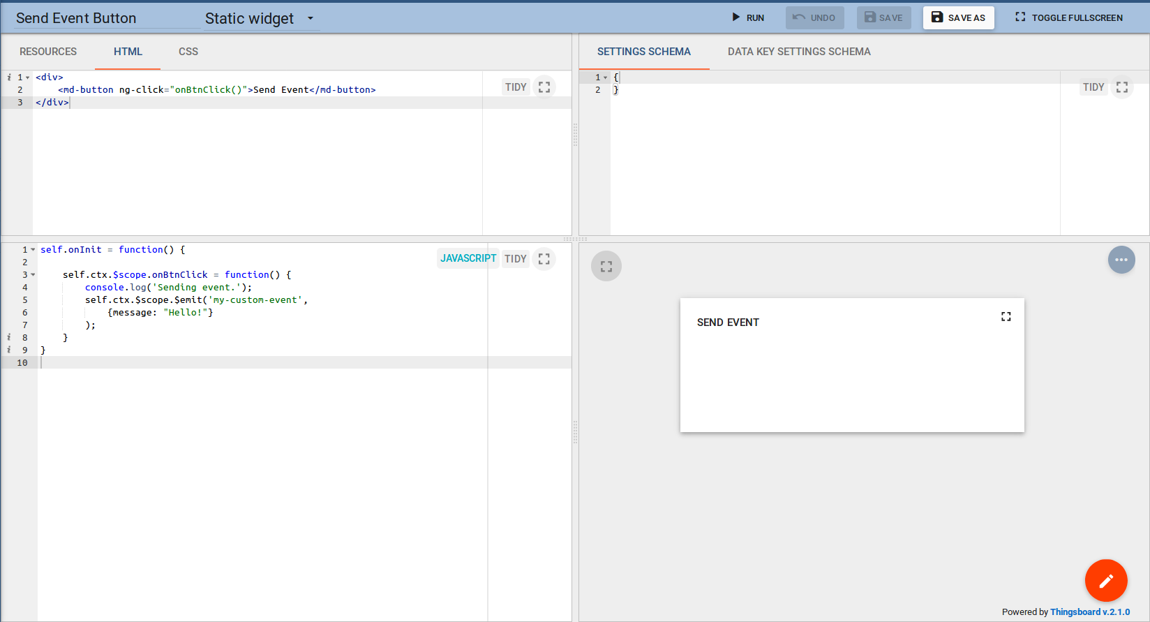 Interaction over Widgets · Issue #976 · thingsboard/thingsboard · GitHub