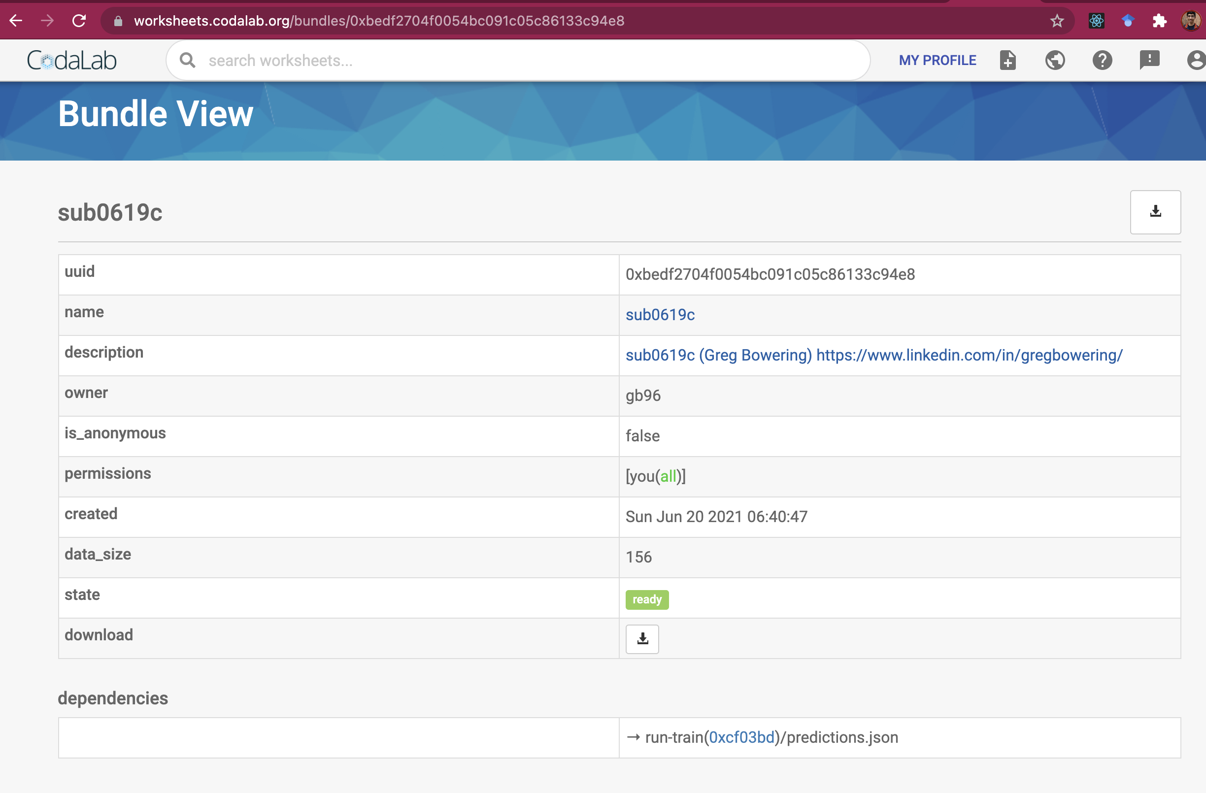 Competition daemon fails when bundle does not have public read permissions · Issue #3705 ...