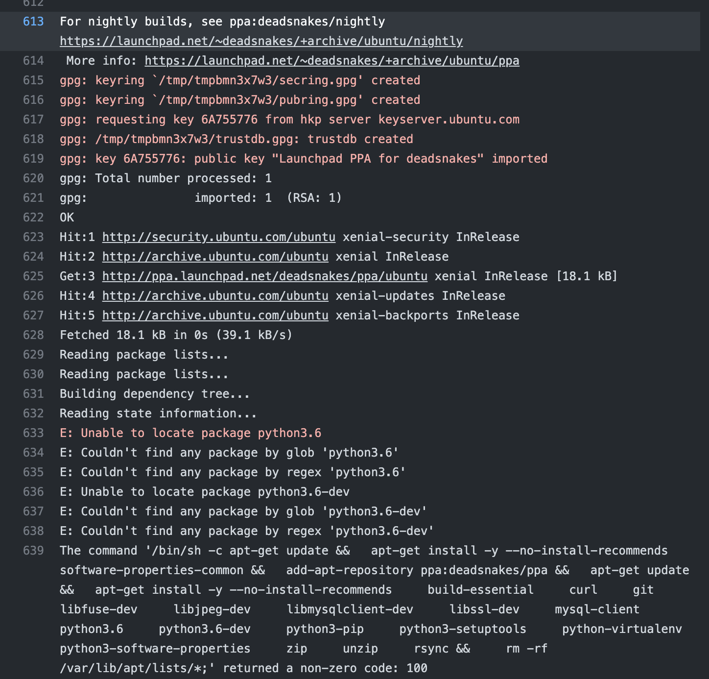 Docker Server Images Builds Are Broken · Issue 3955 · Codalabcodalab Worksheets · Github 3362