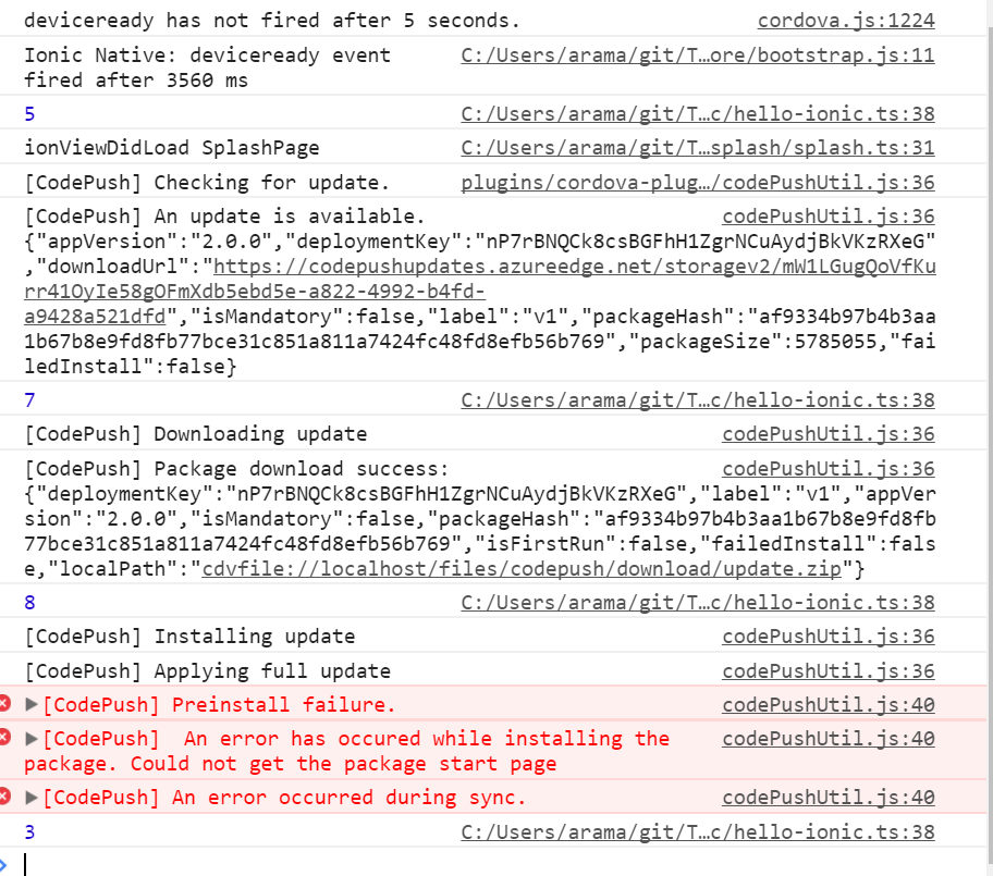 Unable to compute hash for package for Android · Issue #327 · microsoft/cordova-plugin-code-push ...