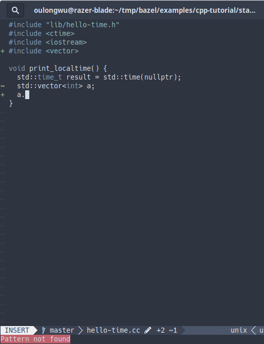 Autocompletion with `clangd` does not work after typing `.` after a c++ object name · Issue ...