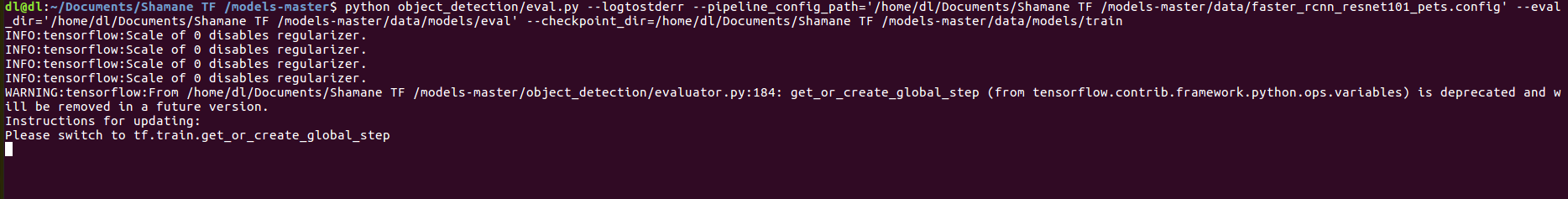 Object Detection Cannot Run Evalpy Locally It Gives Warnings For Tf 13 · Issue 2387