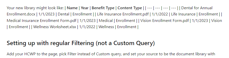 Markdown table broken · Issue #593 · MicrosoftDocs/microsoft-365 ...