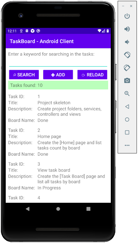 GitHub - nakov/TaskBoard-AndroidClient: Android App - Client for ...