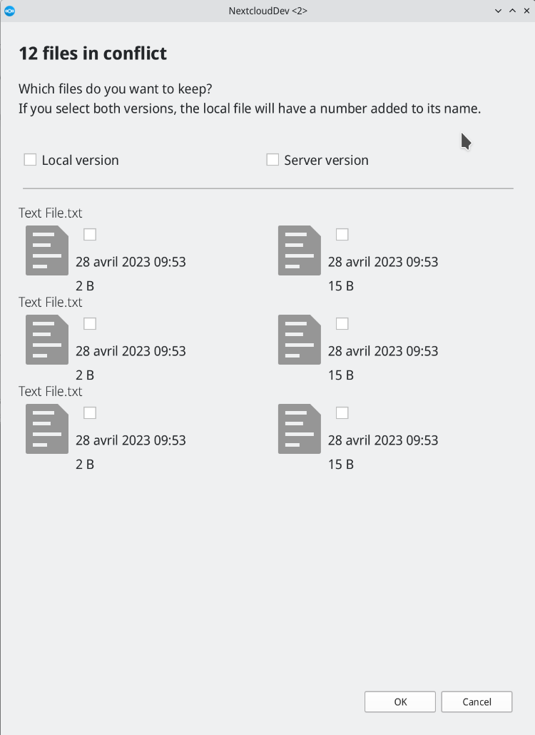 UI to resolve all conflicts en masse · Issue #2786 · nextcloud/desktop ...
