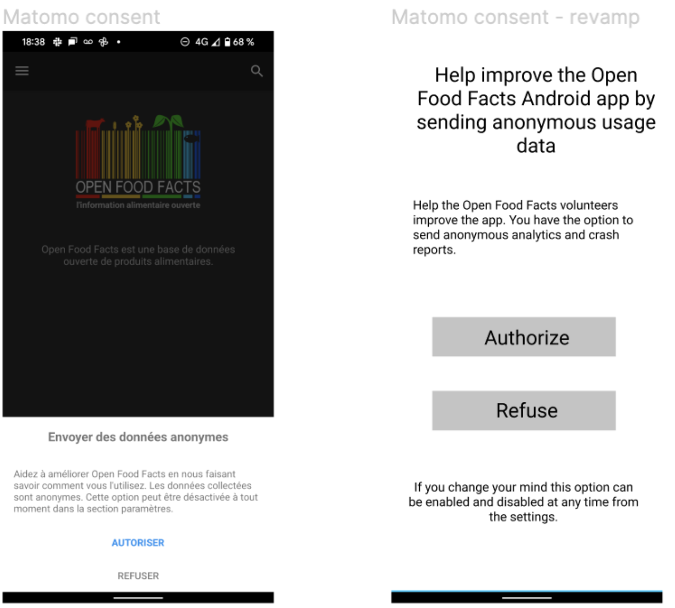 Implement an analytics consent UI · Issue #1158 · openfoodfacts/smooth ...